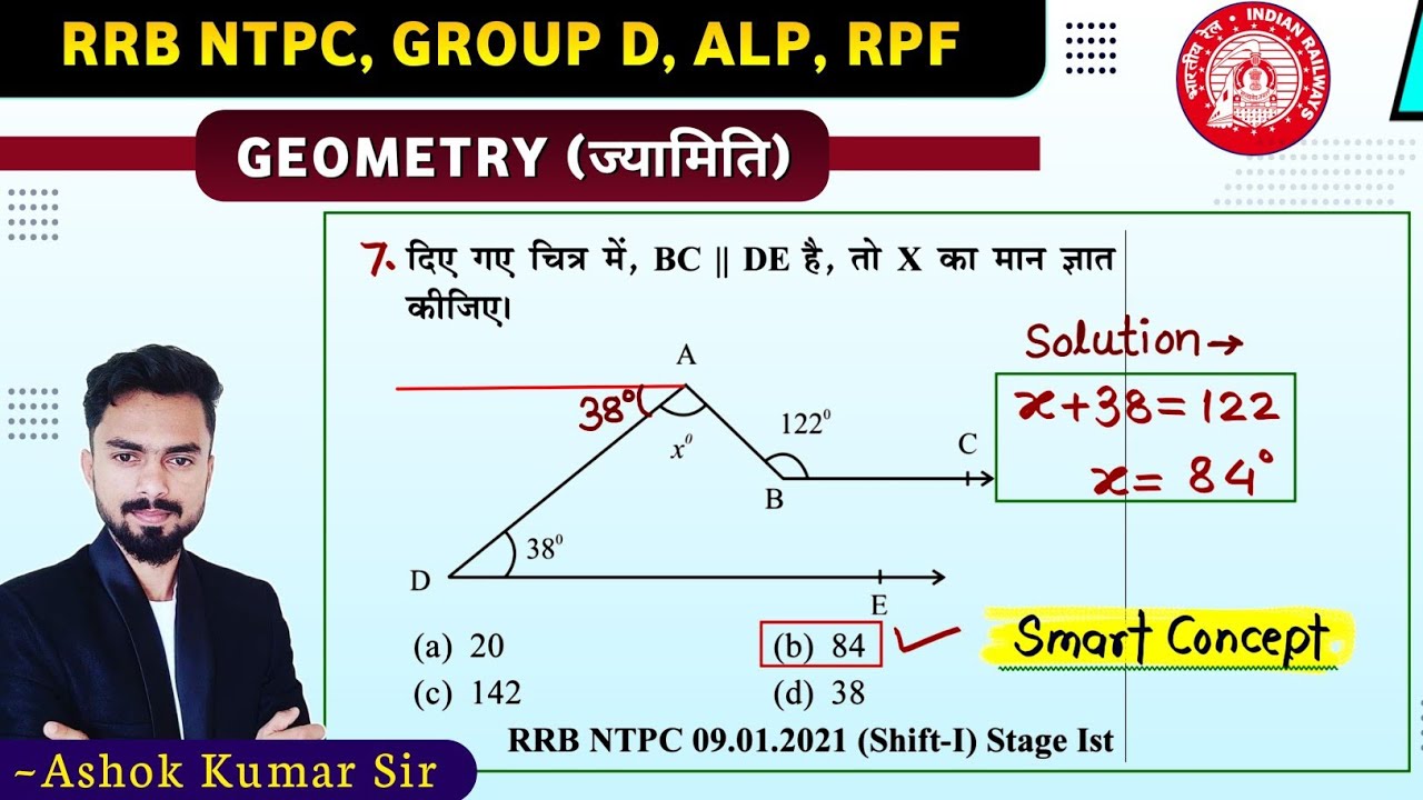 GEOMETRY ज्यामिति के इन्हीं concept पर सवाल बार बार पूछे जाते हैं ...