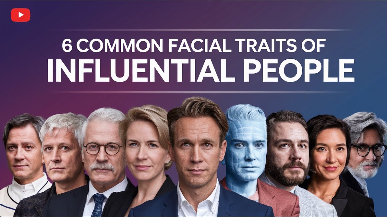 6 Common Facial Traits of Influential People | Face Reading Insights ...