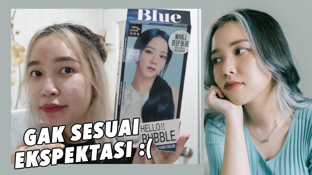 Bright Blue Scene Hair