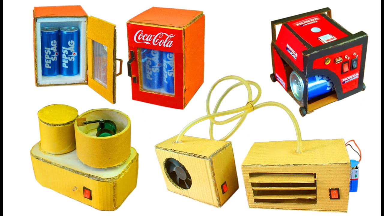 5 items made of cardboard - YouTube