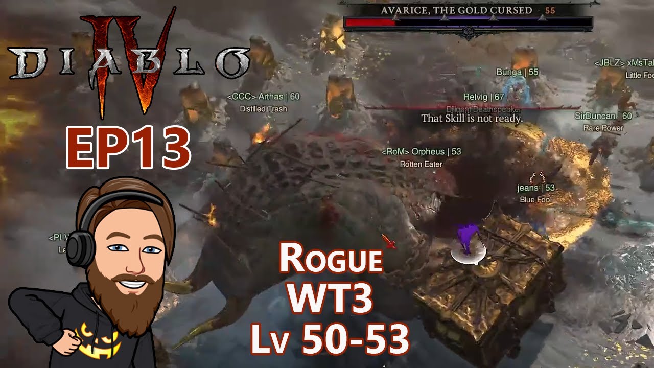 First Look At Endgame WT3, Helltides, Sacred Items & World Boss - Rogue ...