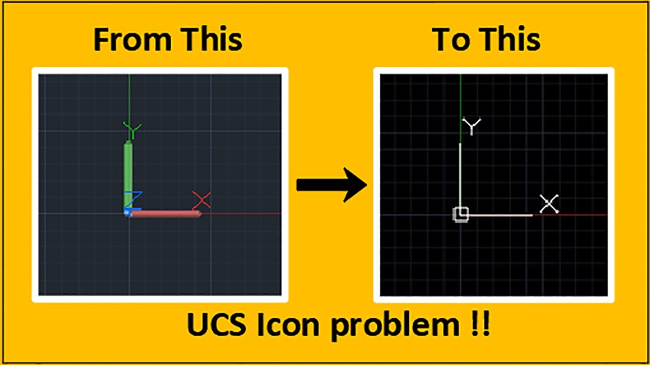 UCS Icon Problem Solve In AutoCAD 2D YouTube ucs-icon-problem-solve-in-autocad-2d-youtube