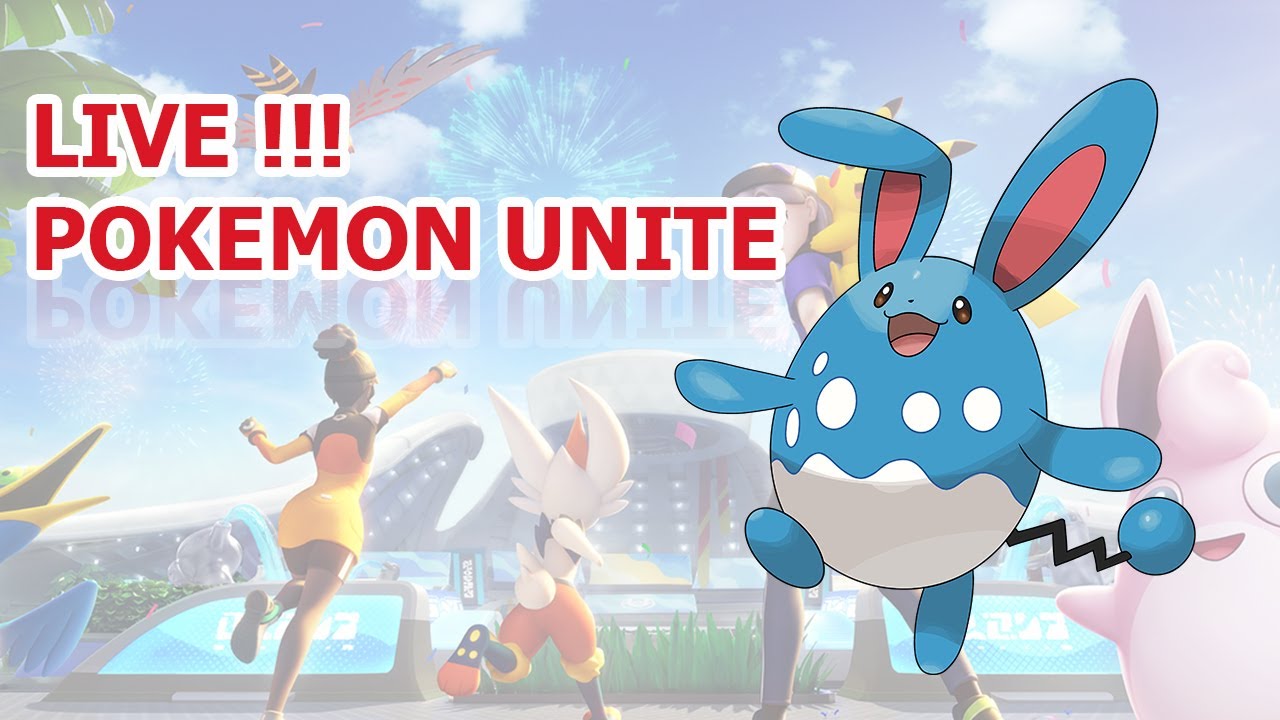 Pokemon Unite Pake Azumaril - YouTube