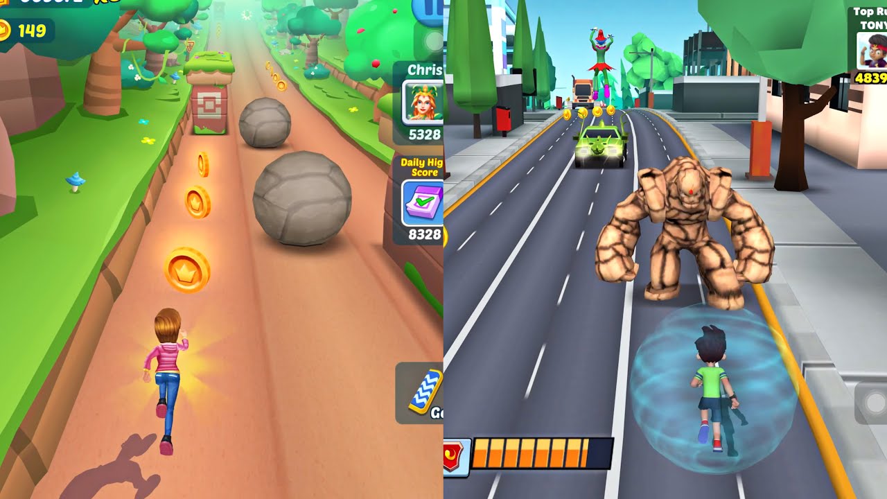 Subway Princess Runner vs Kicko and Super Speedo Run - Latest Run ...