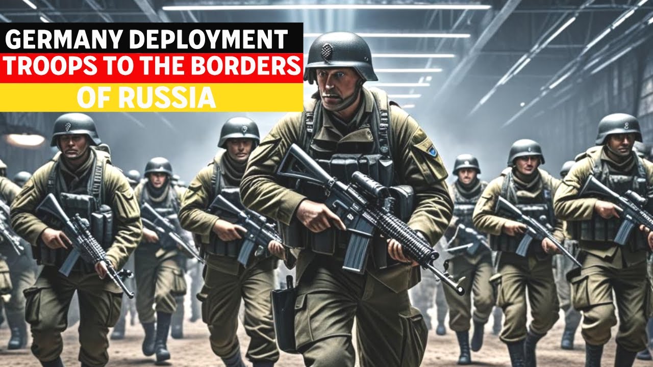 Germany Deployment Troops to The Borders of Russia - YouTube