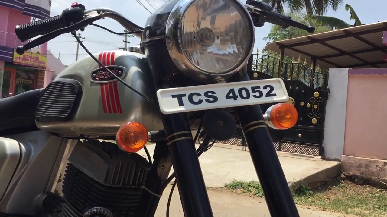 Vintage Motorcycle Yezdi CL II 250 Restoration. - YouTube