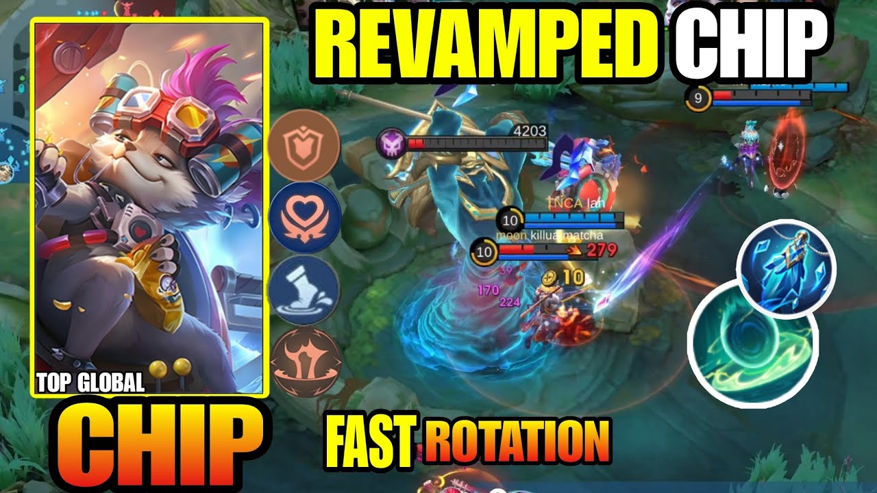 New Revamped Chip!!! OP Fast Rotation- Build Top 1 Global Chip ~ MLBB ...