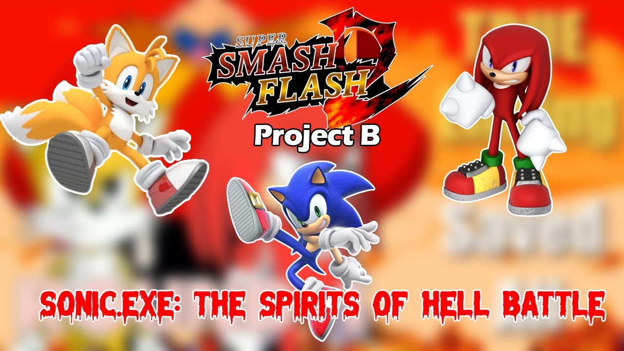 SSF2 Project B Patch 9: Sonic.exe: The Spirits of Hell Battle - YouTube