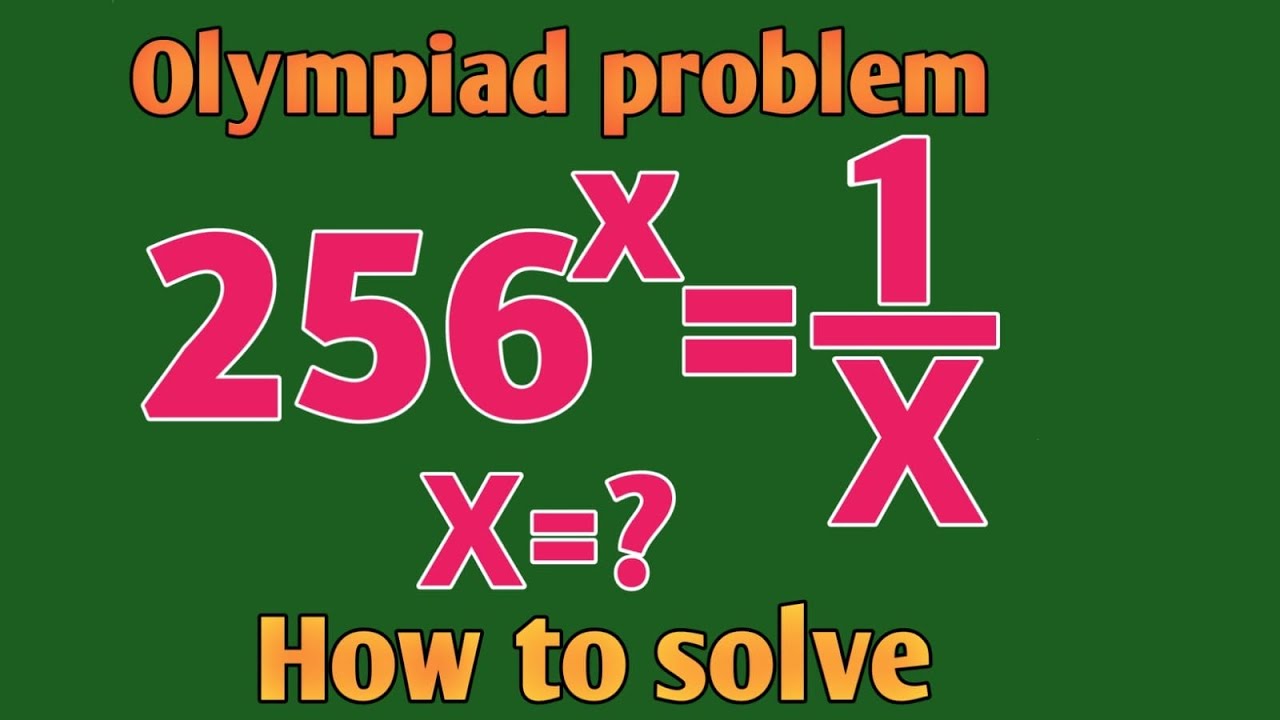 The Olympiad Problem That Stumped Thousands - YouTube