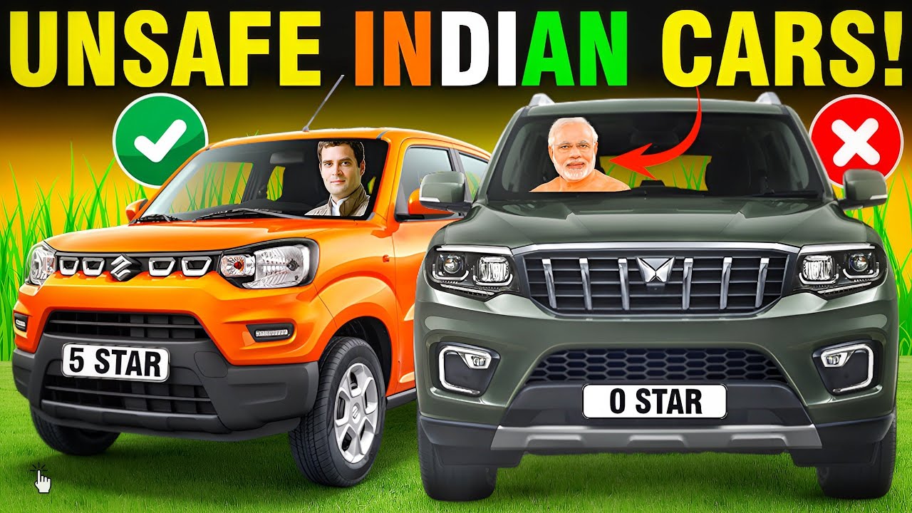 India's 7 Most UNSAFE CARS Ranked! | Mahindra Scorpio भी लिस्ट में है ...