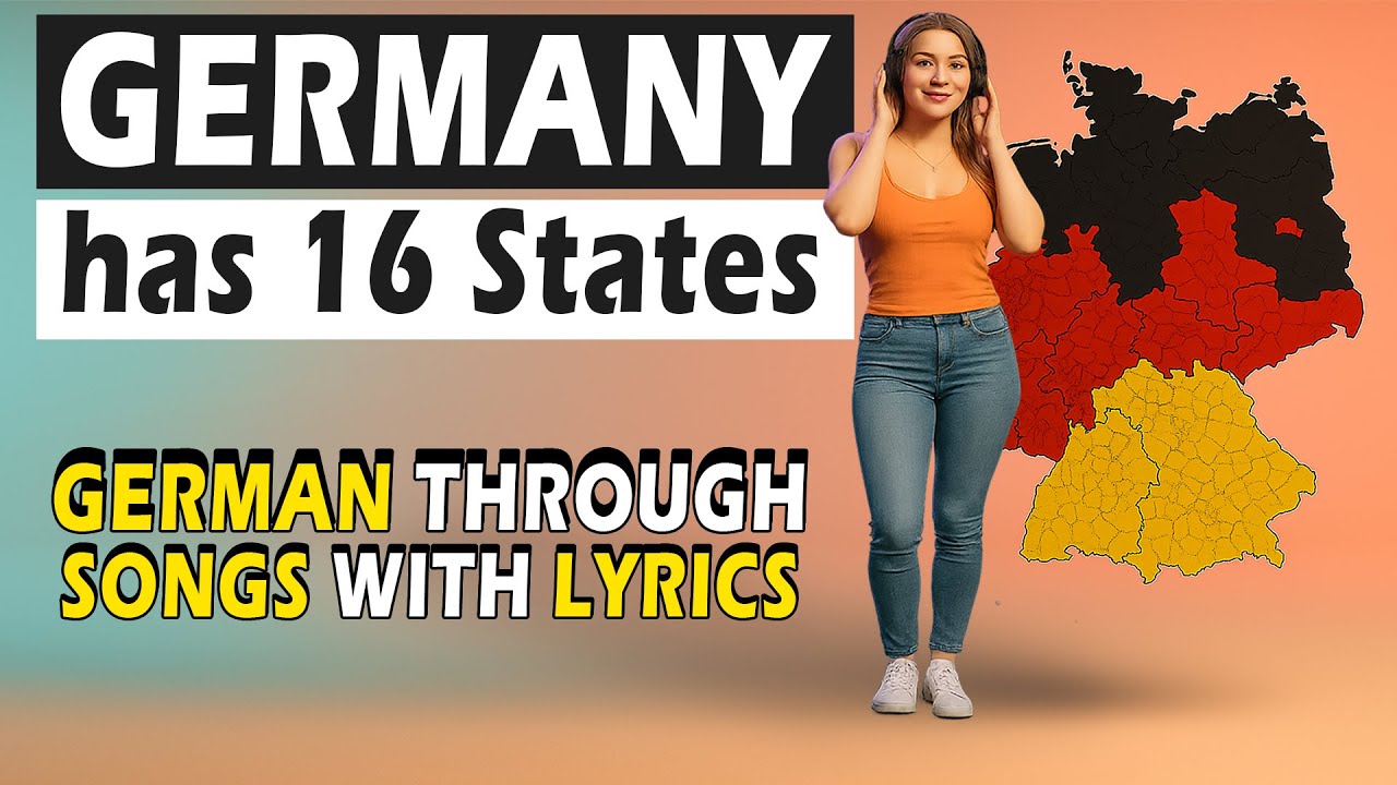German Song for Beginners: 16 States of Germany | Learn German Through ...
