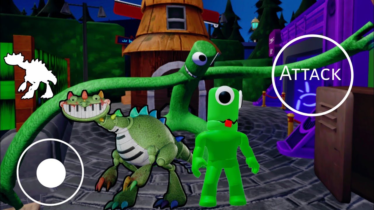Playing As Green & Pianosaurus In Rainbow Friends 2 Full Gameplay - YouTube