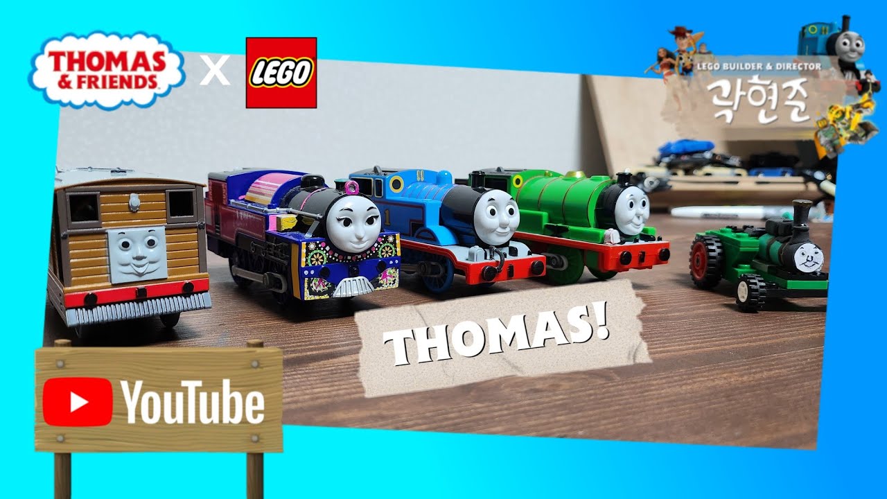 Thomas and Lego Showcase: Trevor the Traction Engine | Ep.135 - YouTube
