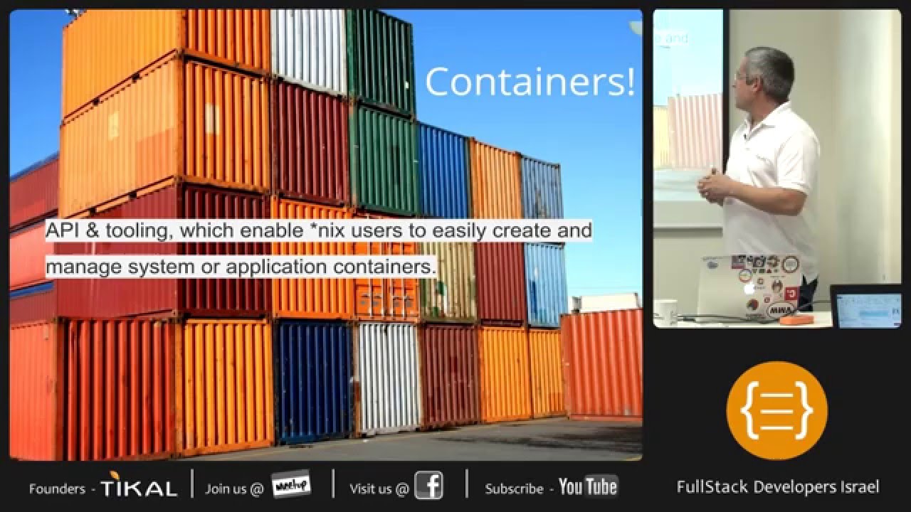 Docker 101 Workshop - part 1 | Liya Katz & Miron Gofer - YouTube