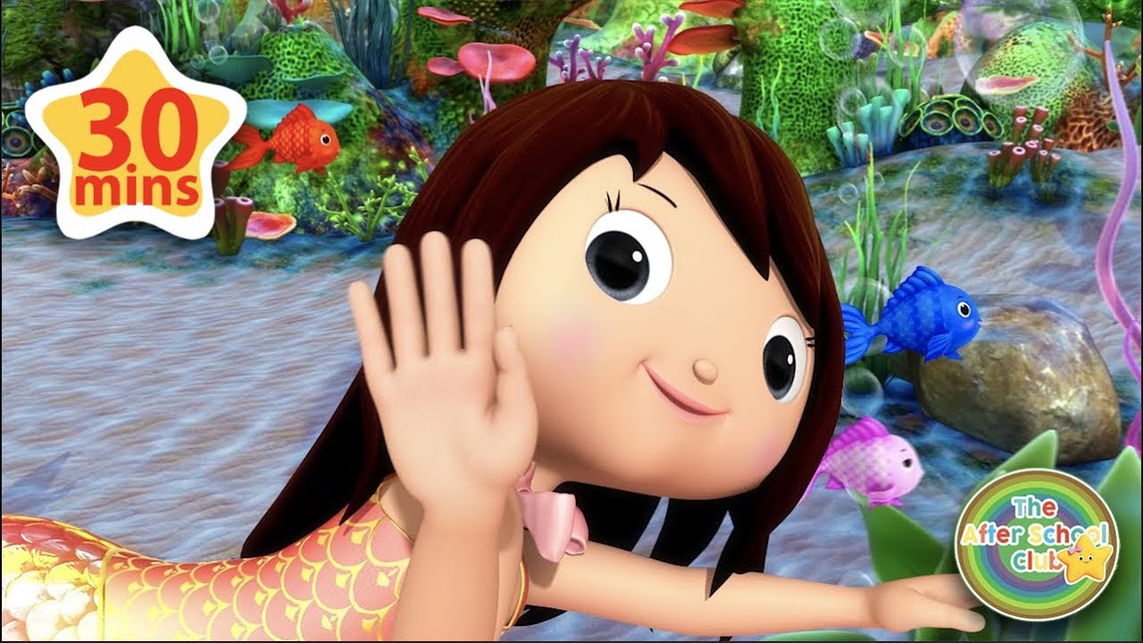 The Little Mermaid | Kids Songs | Little Baby Bum | ABCs and 123s - YouTube