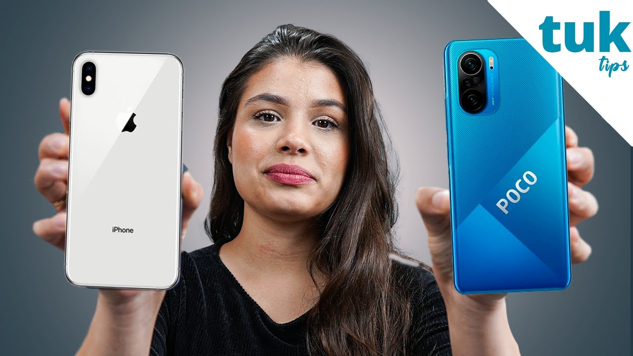 Poco F3 vs iPhone XS qual o MELHOR? comparativo - YouTube