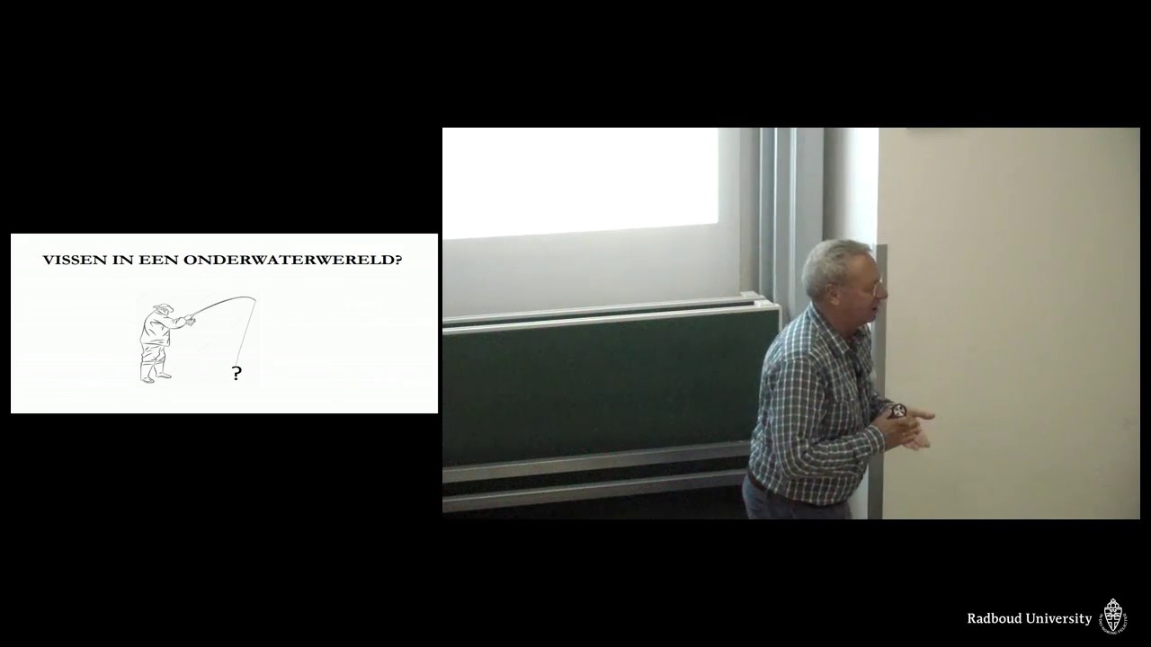 Vissen in een onderwaterwereld?, door Gert Flik, Alumni Lezing Radboud ...