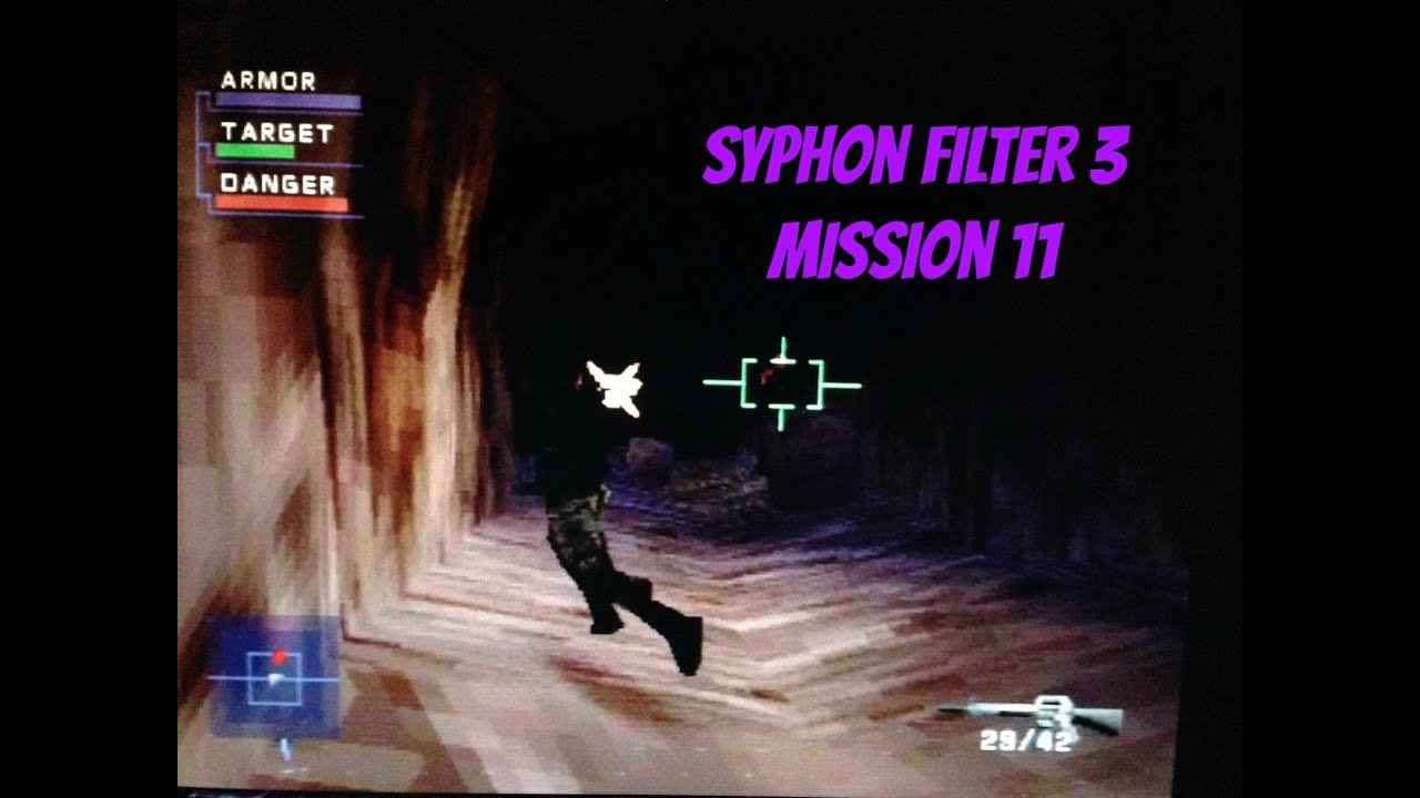 Syphon Filter 3 - Mission 11 - Walkthrough - YouTube