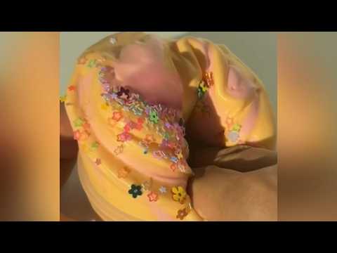 How to Make Desert Sunset Swirl Slime (Butter Slay Texture from SnoopSlimes)