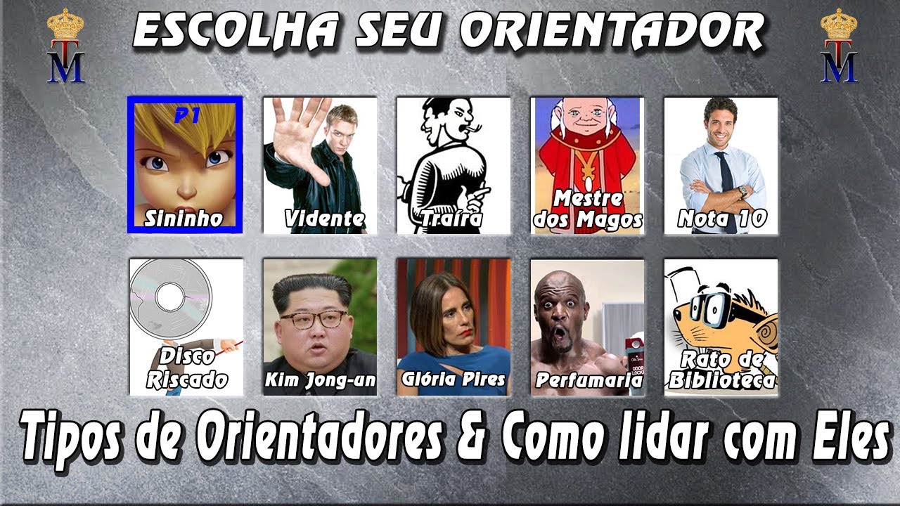 👨‍🏫 TIPOS de ORIENTADORES e como lidar com cada um deles - YouTube