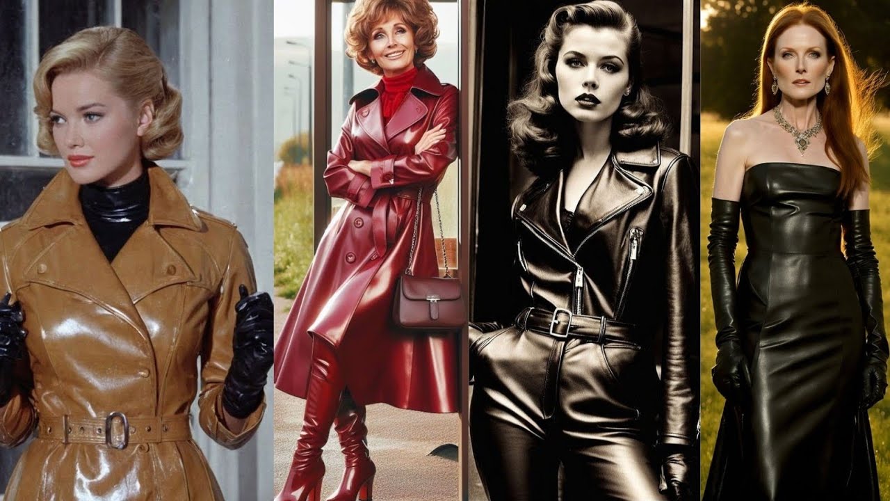 shiniest latex outfits latex dress fashion latex ladies outfits latex ...