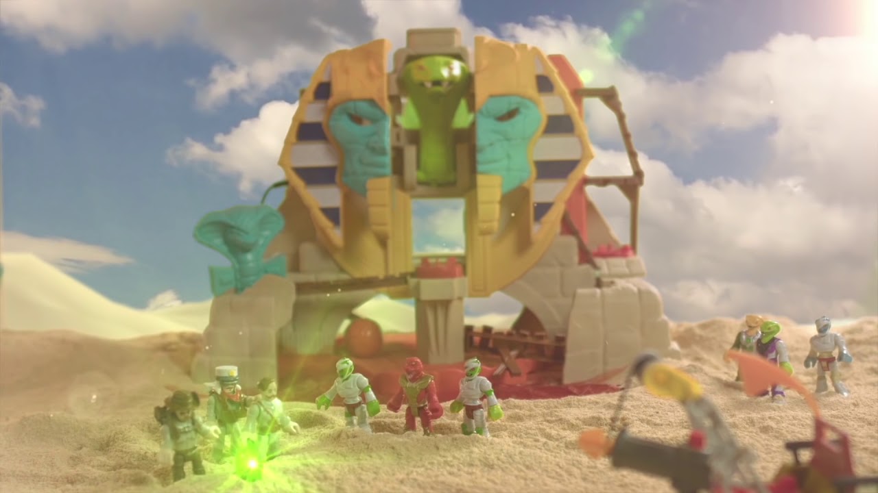 Aventuras Imaginext: Ao resgate no interior da Pirâmide da Serpente ...