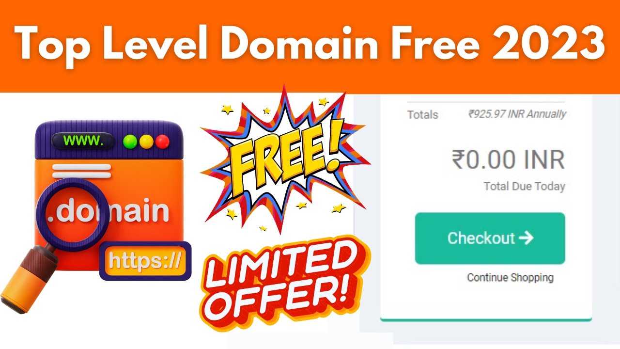 Get Free Top level Domain | Free Domain name | Top Level Domain Free ...