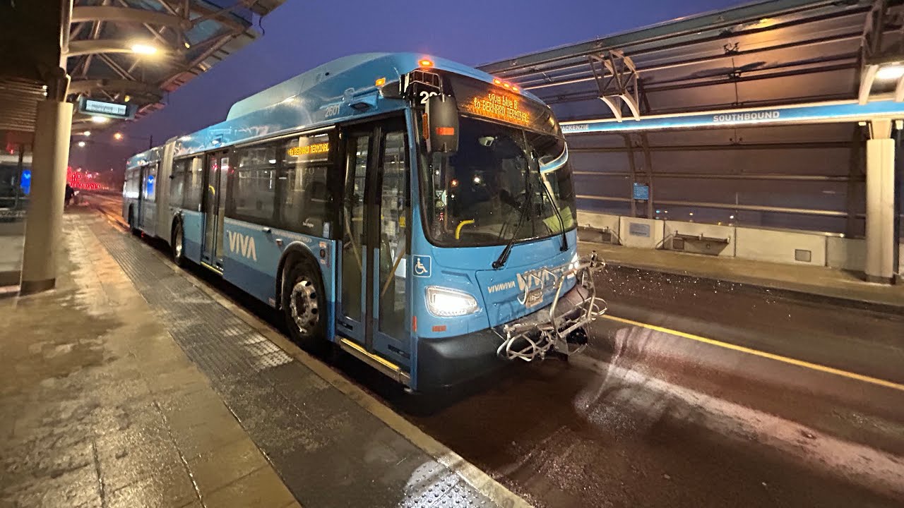 NEW AND RARE! YRT VIVA #2601 2025 New Flyer XD60 - YouTube