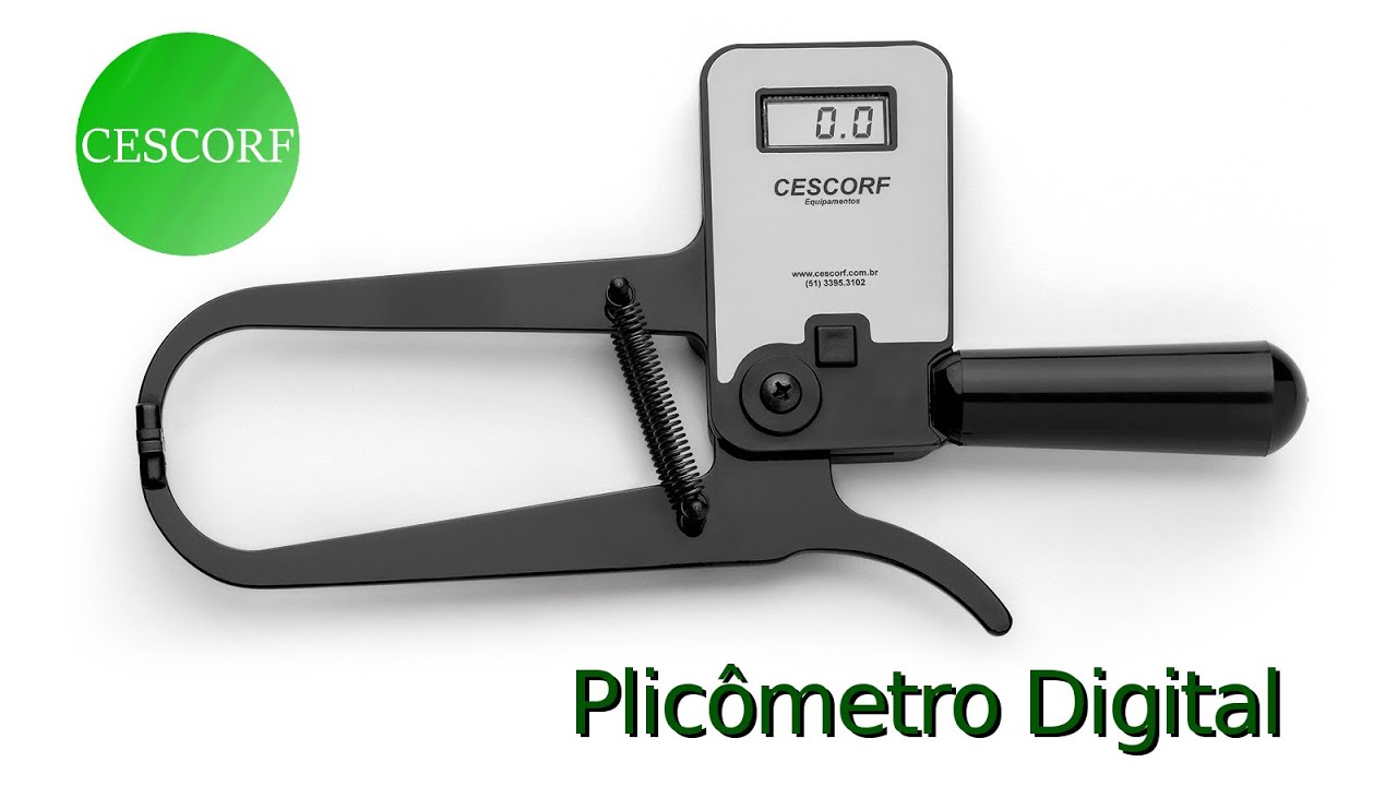 Plicômetro Digital - YouTube