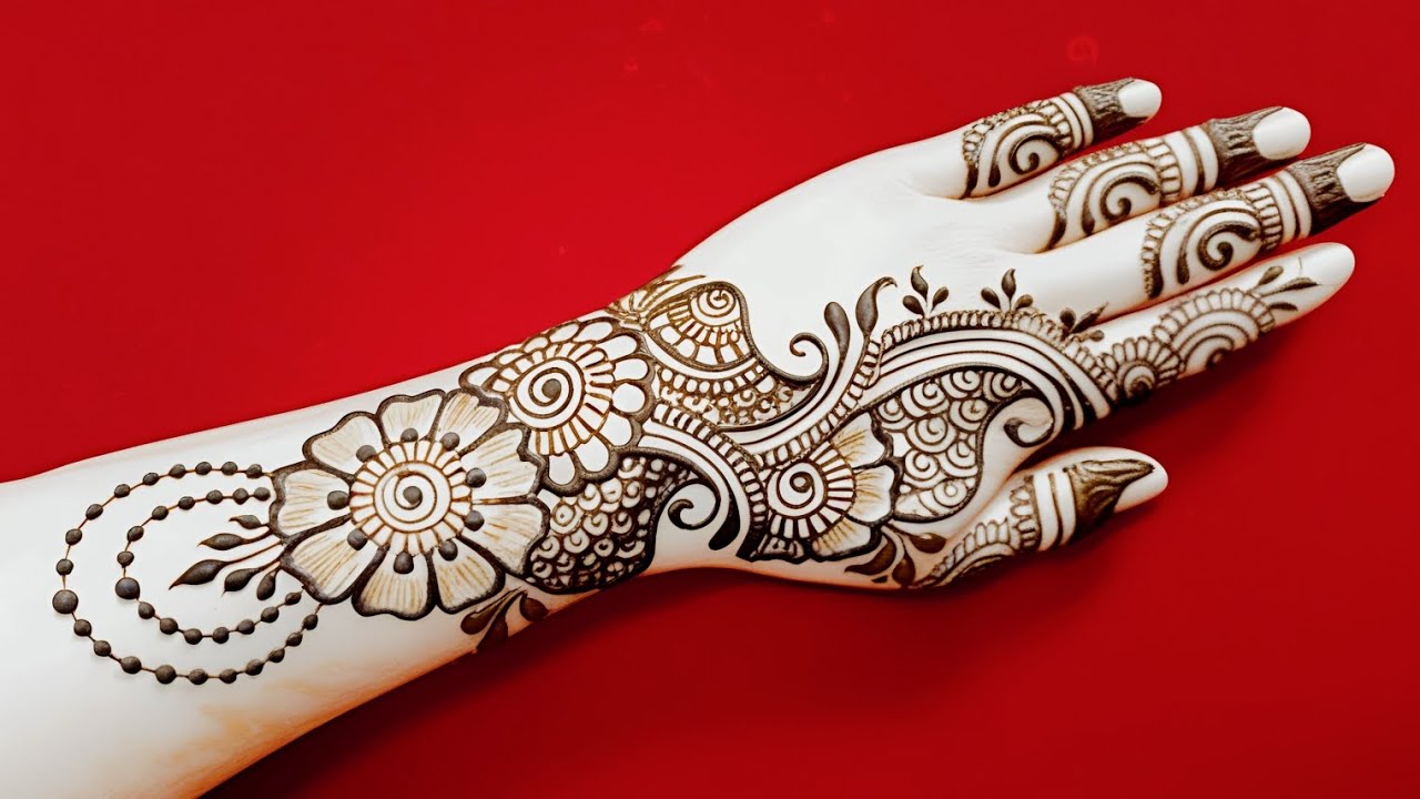 New arabic mehndi design simple -Mehndi designs - Mehandi ka design ...