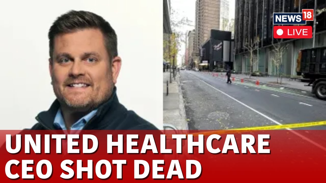 Manhattan Hotel Shooting LIVE | CEO Of United Healthcare Shot Dead In ...