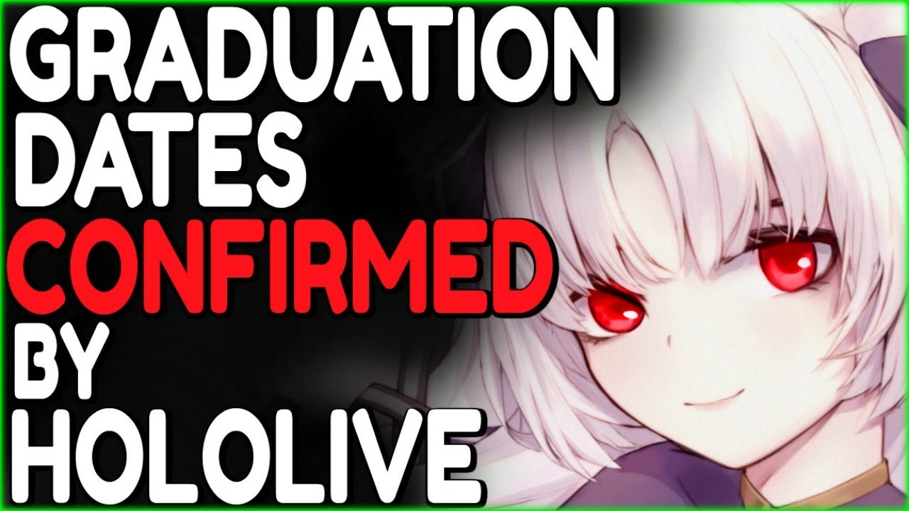 Hololive Officially Confirms Hololive CN's Graduation Dates - YouTube
