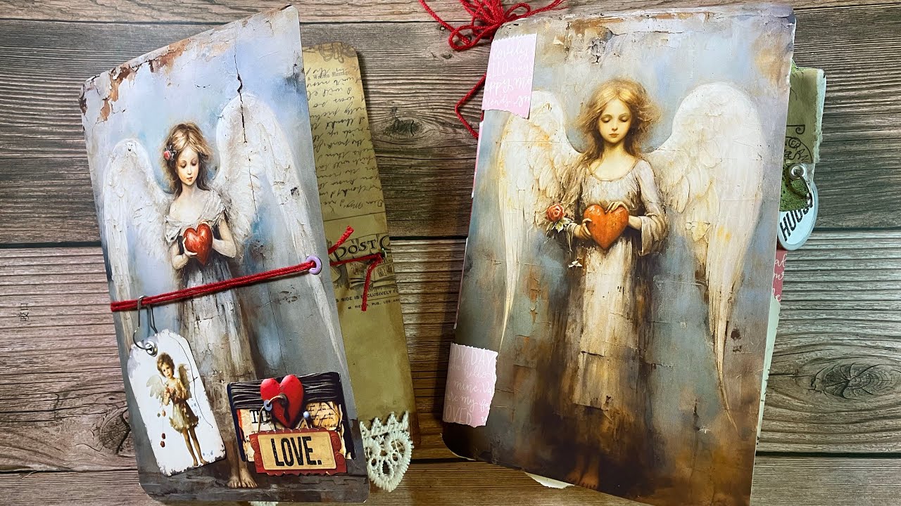 5x7 card and Tab Binding Journal / No sew project - Livestream Replay ...