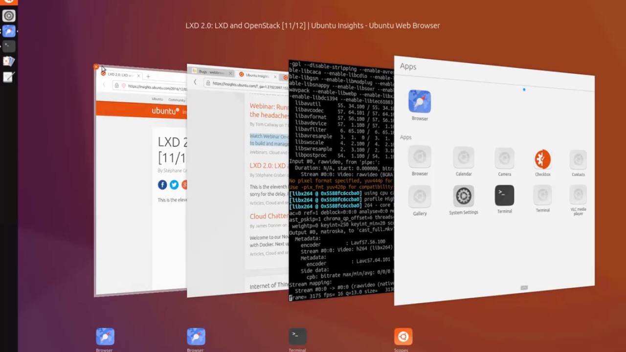 Ubuntu Web Browser en Ubuntu 17.04 Unity 8 - YouTube
