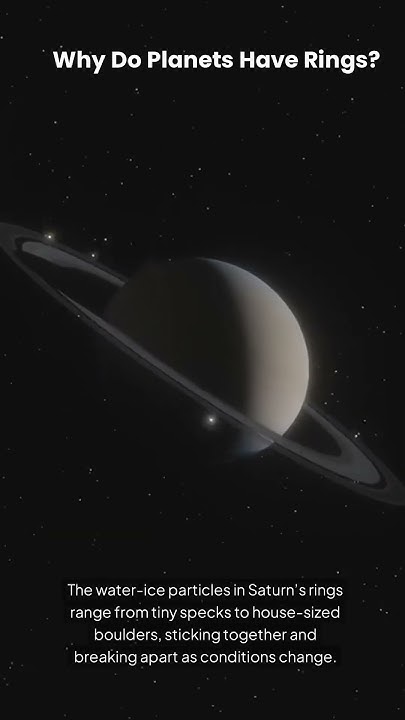Why Do Planets Have Rings? #astronomy #universe - YouTube