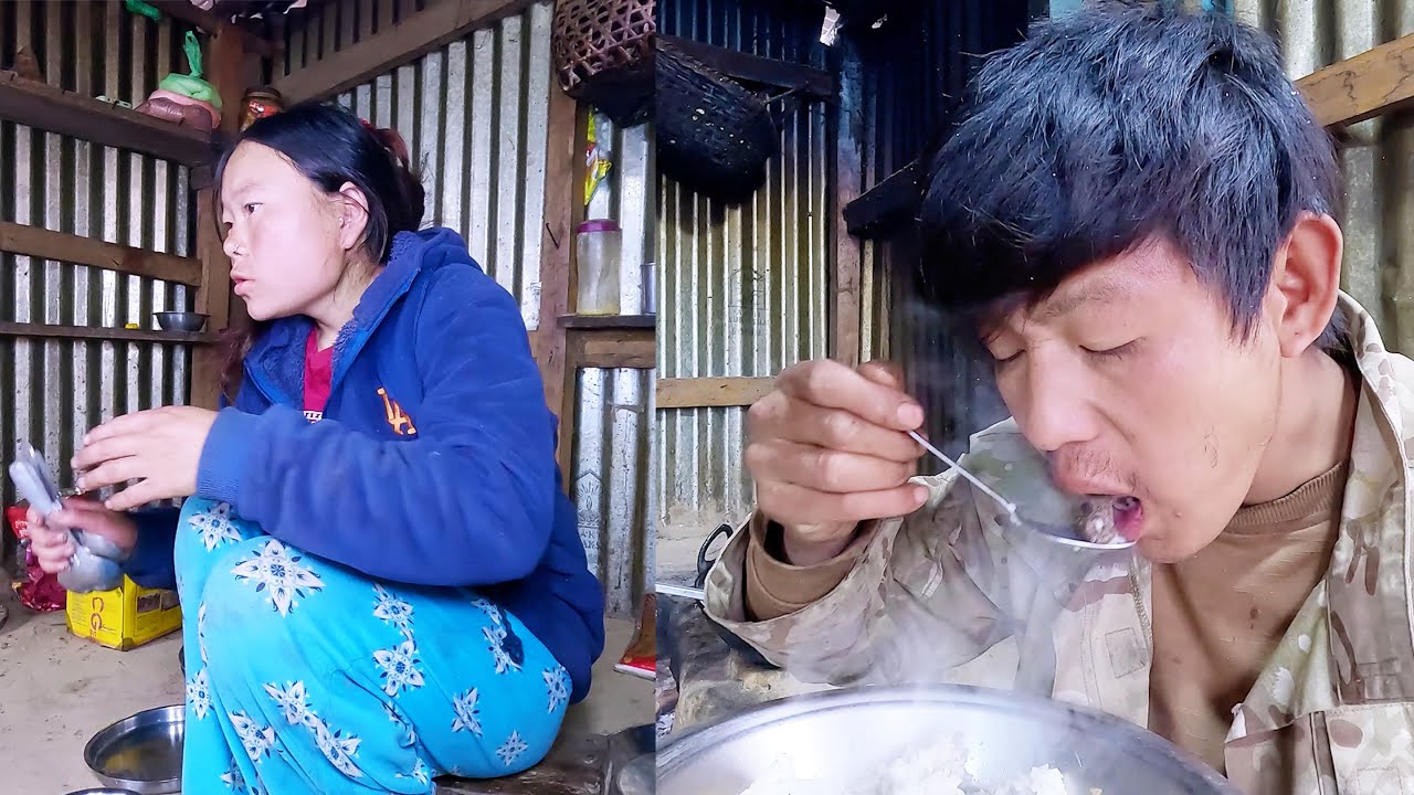 laxmi cooking for brothers || Nepali village Kitchen ...