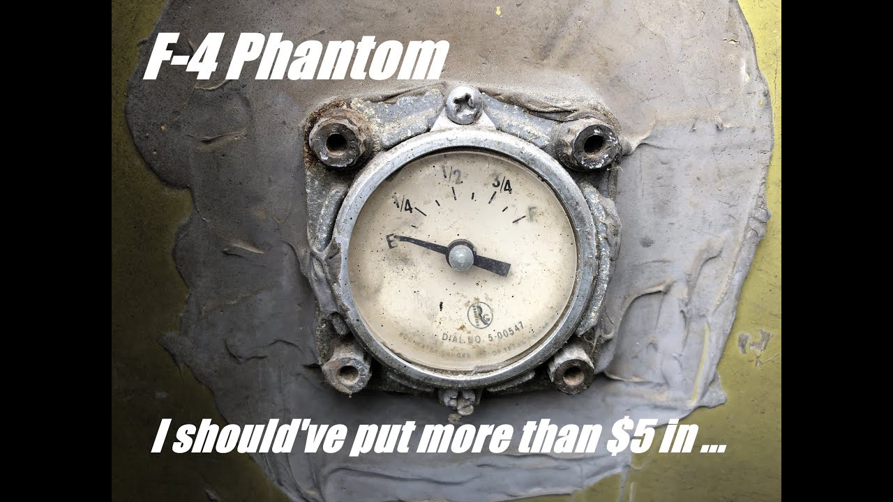 I knew I should've put more than 5 bucks in the tank - F-4 Phantom ...