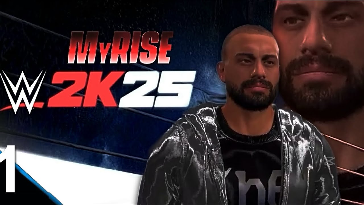 WWE 2K25 My Rise Mutiny Let's Play Part 1 - YouTube