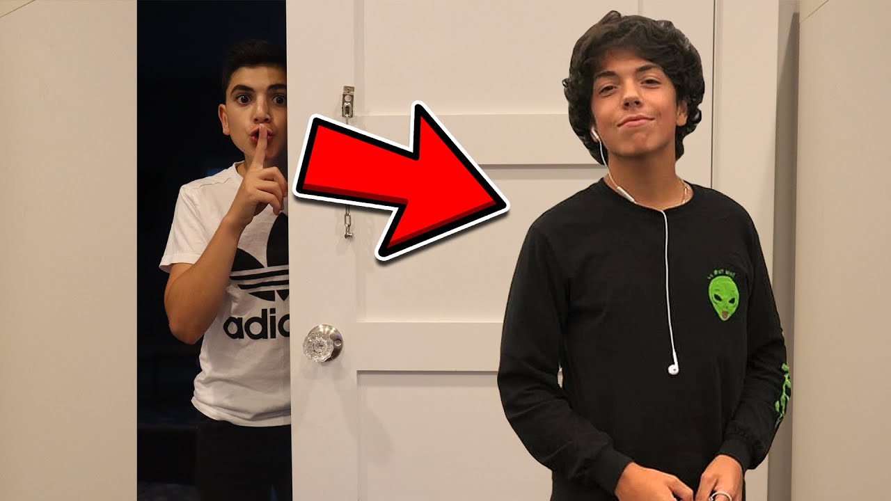 24 HOURS CHALLENGE IN THE REAL DOM TRACY'S HOUSE!! (HE CAUGHT ME ...