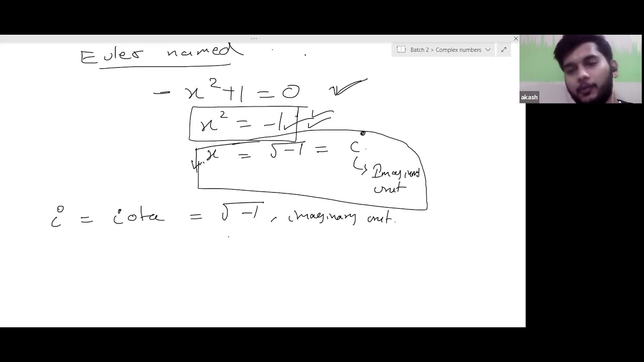 Learnivio | Powers of Iota | Complex Number | Lect 1 | ME-D | 06-11 ...