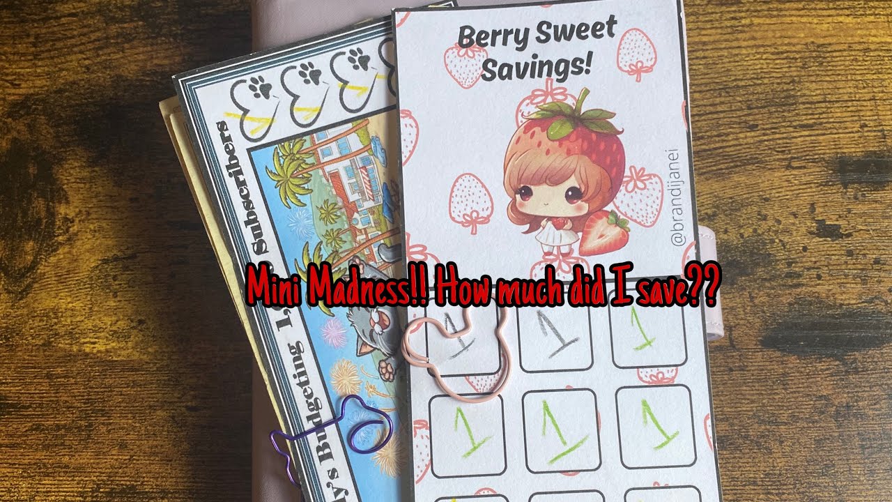 Mini madness!! Did I complete any challenges? |low income| |challenges completed| - YouTube