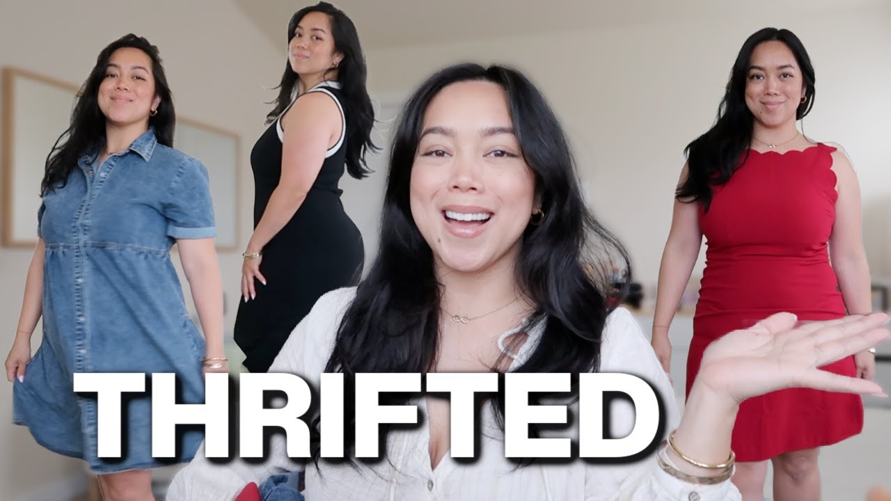 My Favorite Thrifted Dress Haul! - @ItsJudyTime - YouTube