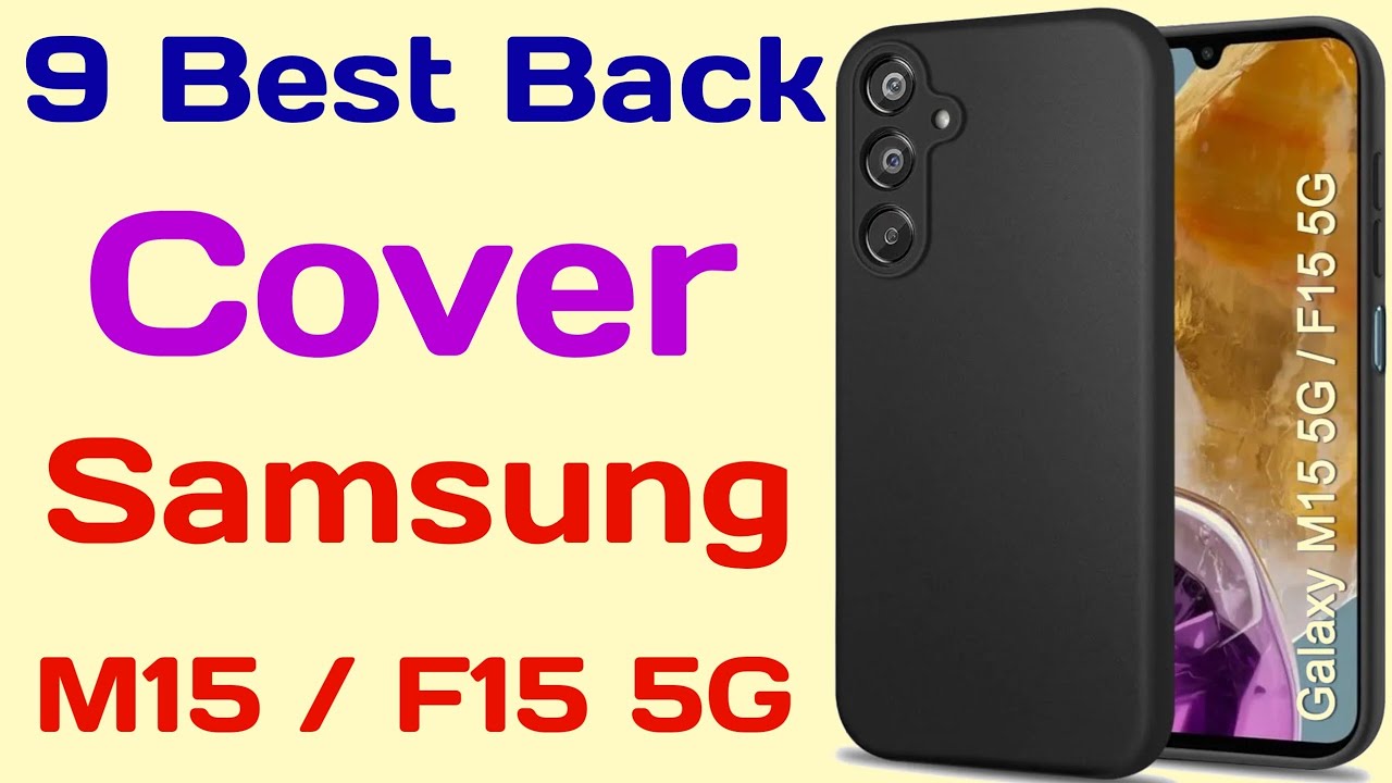 Samsung Galaxy M15 5G / F15 5G Back Cover | Best back cover for samsung ...