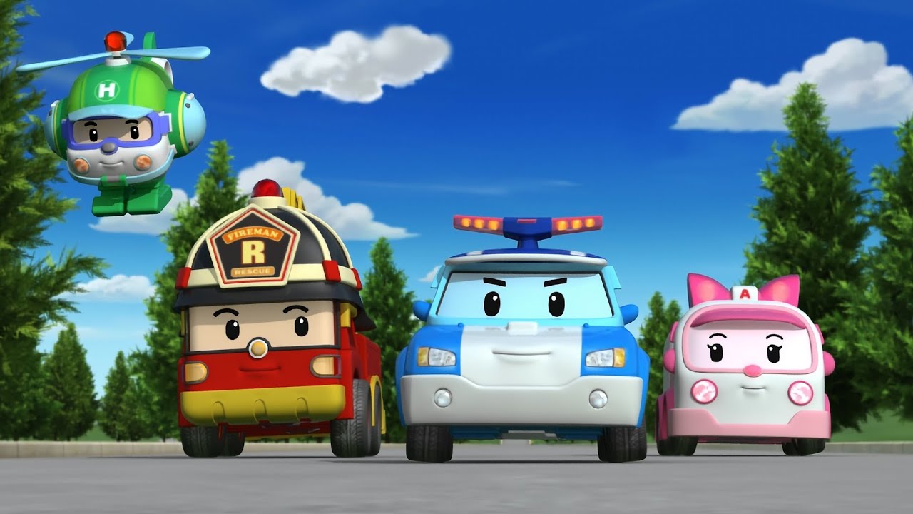 Rescue Team Song | Robocar POLI Car Song 2 | Songs for Children ...