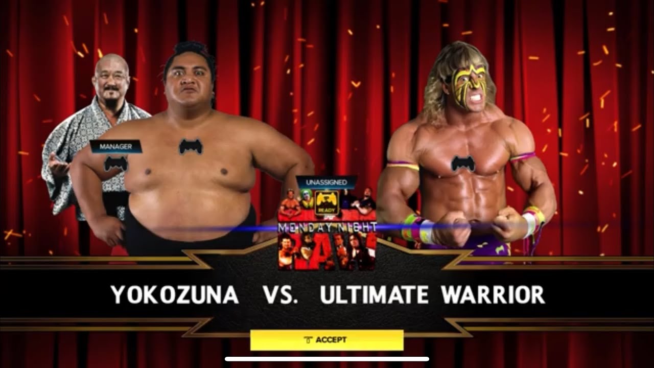 Yokozuna Vs Ultimate warrior wwf 2k23 - YouTube