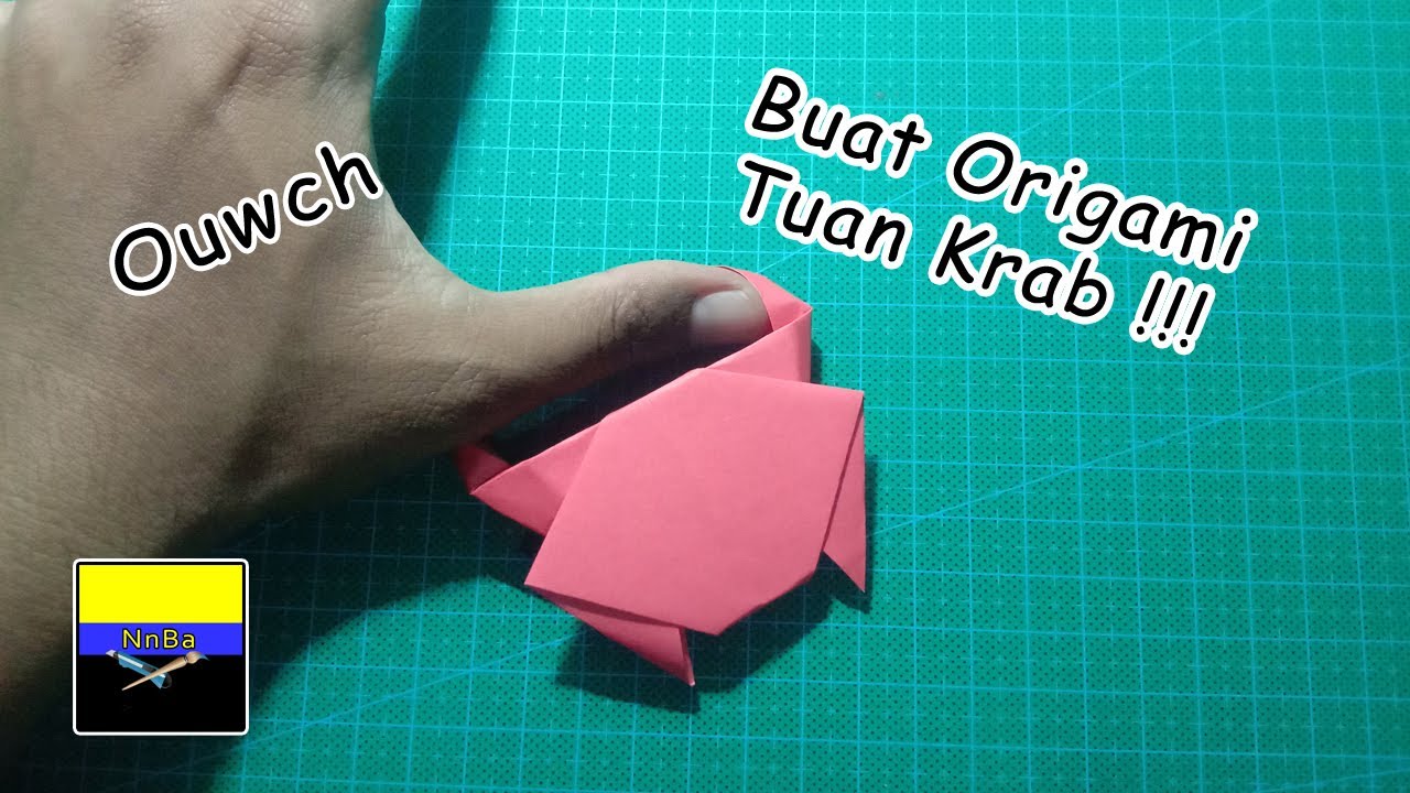 Origami - Kepiting !!! - YouTube
