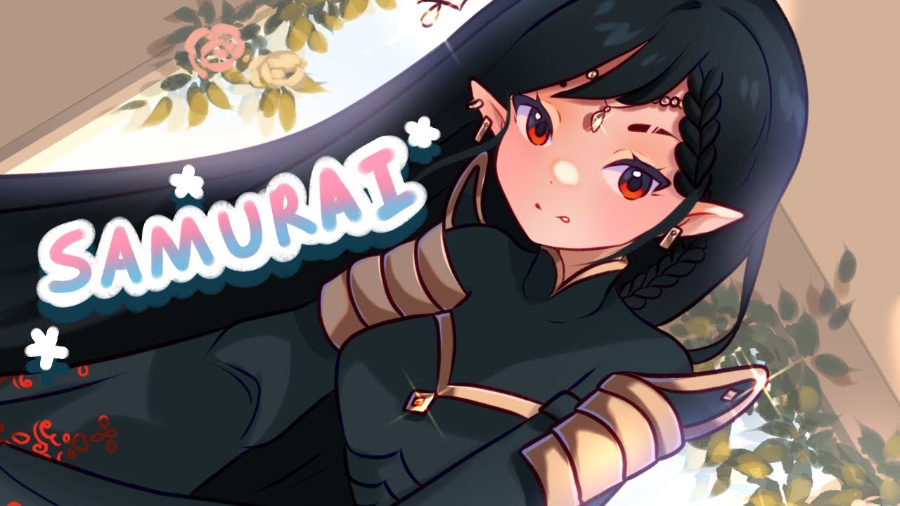 Samurai Yui ⚔️🛡️🐉【Timelapse | Clip Studio Paint | Anime Speedpaint ...