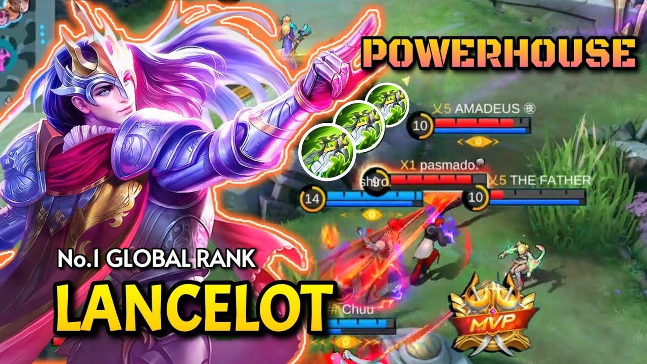 Knight in Action: Lancelot's Unstoppable Gameplay! | Mobile Legends ...