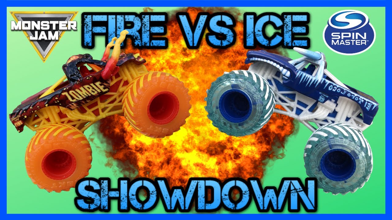 Monster Jam Fire and Ice Showdown Tournament - Zombie vs. El Toro Loco ...