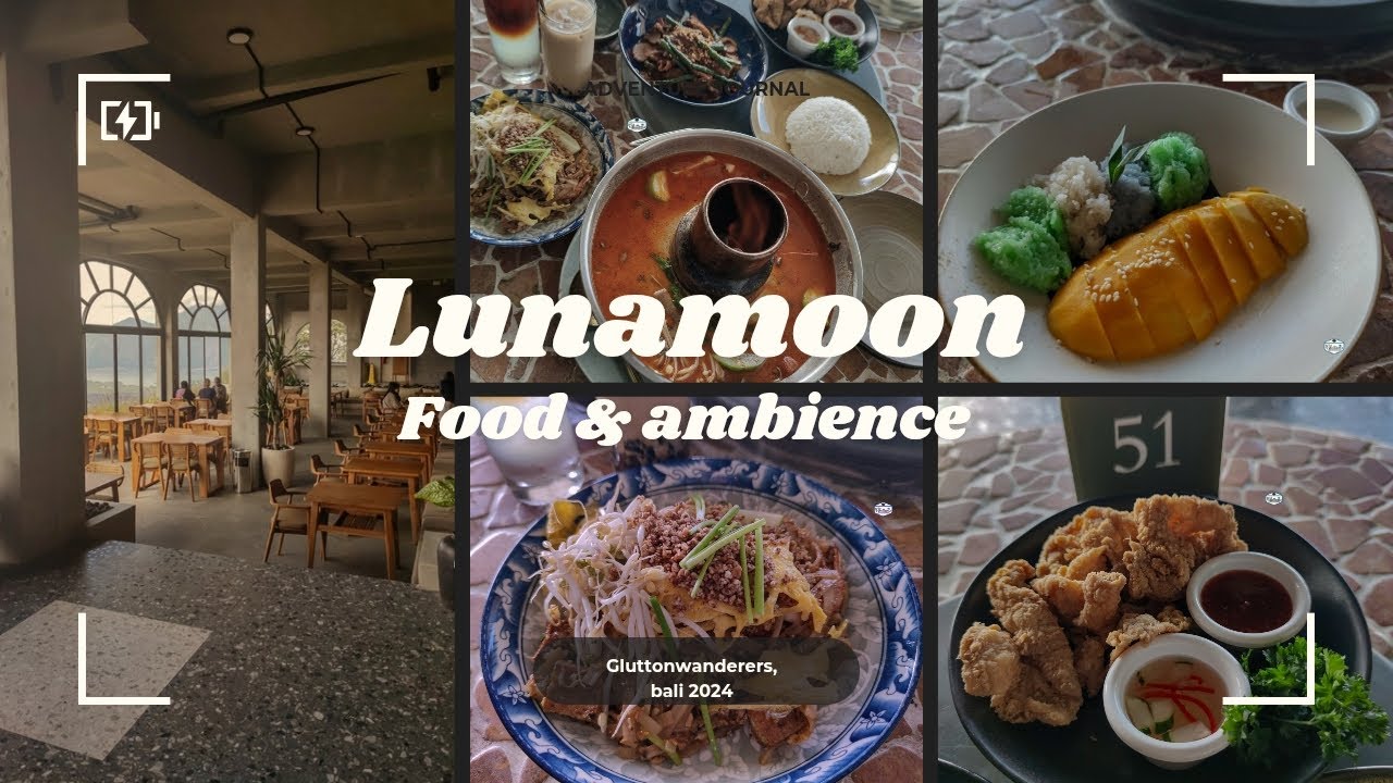Lunamoon, Thai Food in Bali Kintamani - YouTube